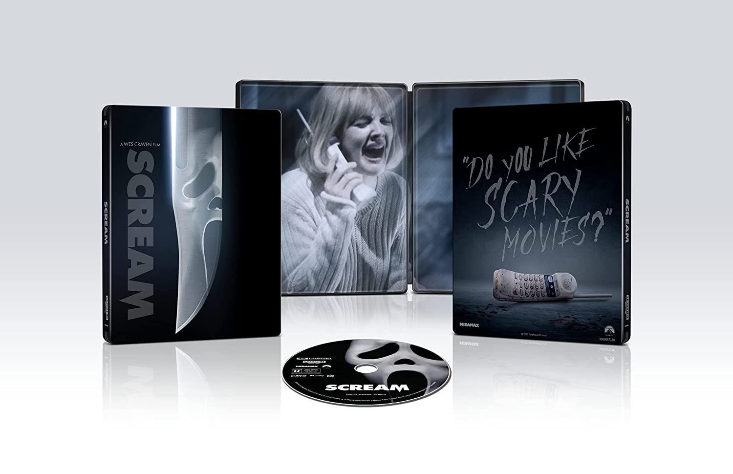 'Scream': Unboxing de la edición steelbook limitada 4K UHD - Aullidos.com