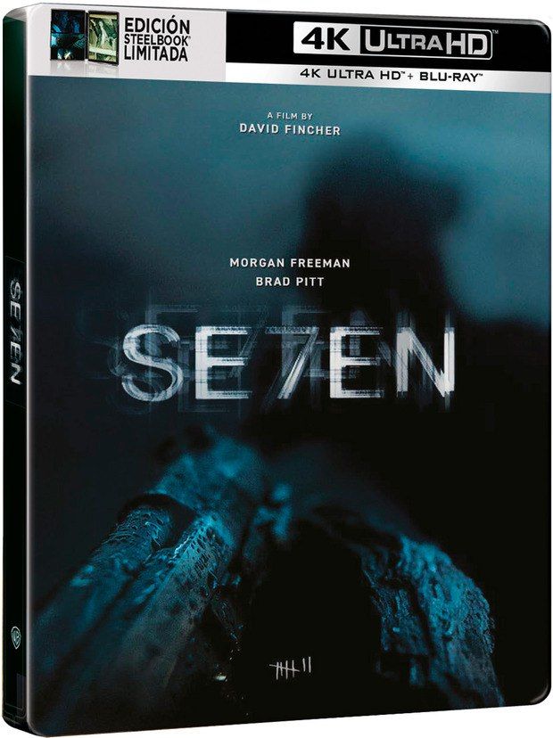Se7en (4K UHD + Blu-Ray Steelbook) | Aullidos.COM